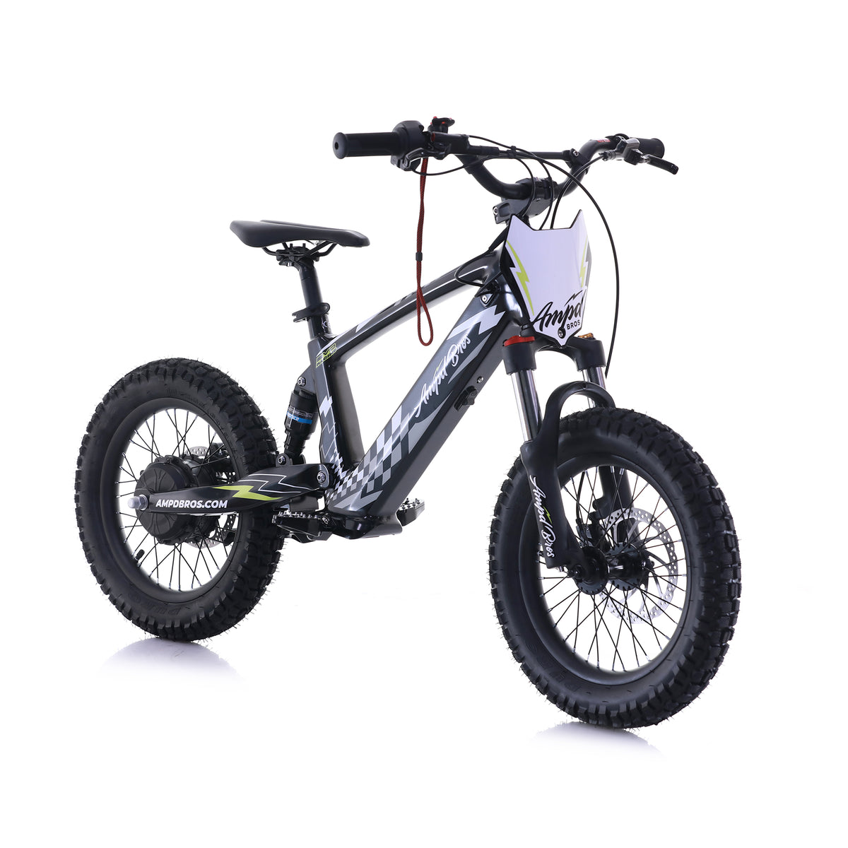 EVO Racing 16" Kids Electric Balance Bike – Ampd Bros Electric Bikes