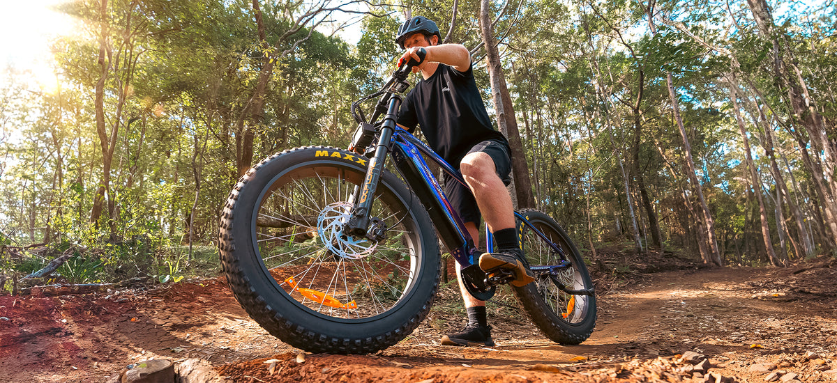 Challenger - The Ultimate 140Nm Fat Tyre Electric Mountain Bike – Ampd ...