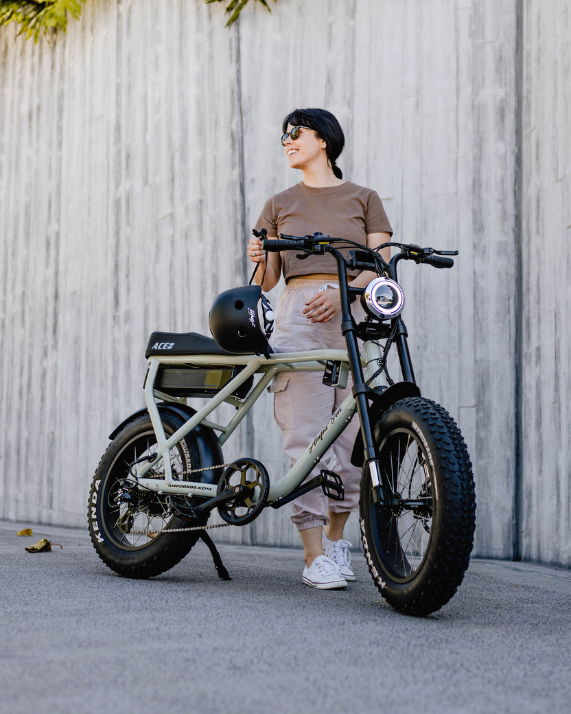 ACE-X Plus the Original Fat Tyre Electric Bike – Ampd Brothers Electric