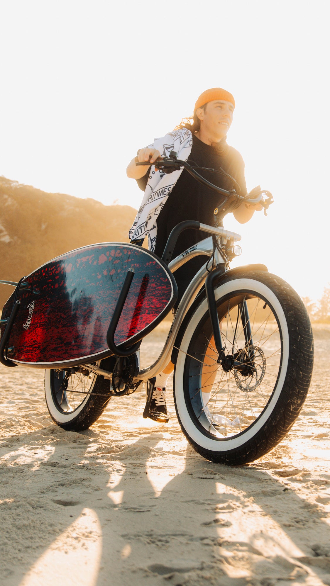 Chubbie Electric Fat Tyre Beach Cruiser Bikes - Ampd Bros – Ampd ...