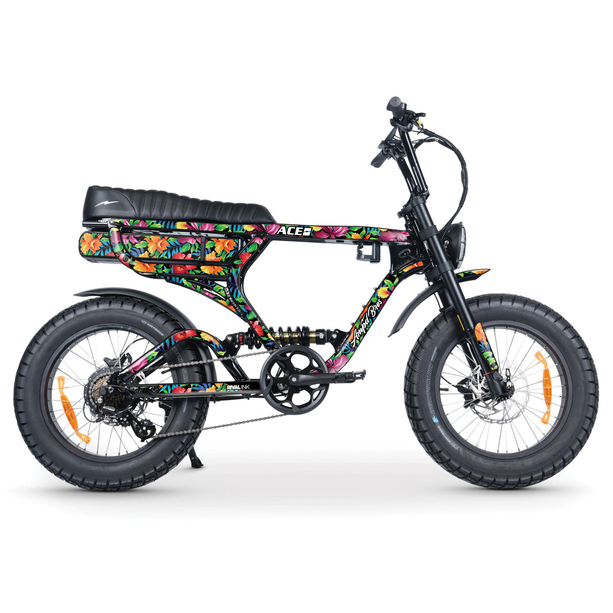ACE Bike Aloha Graphics Kits – Custom E-Bike Stickers by Rival Ink ...