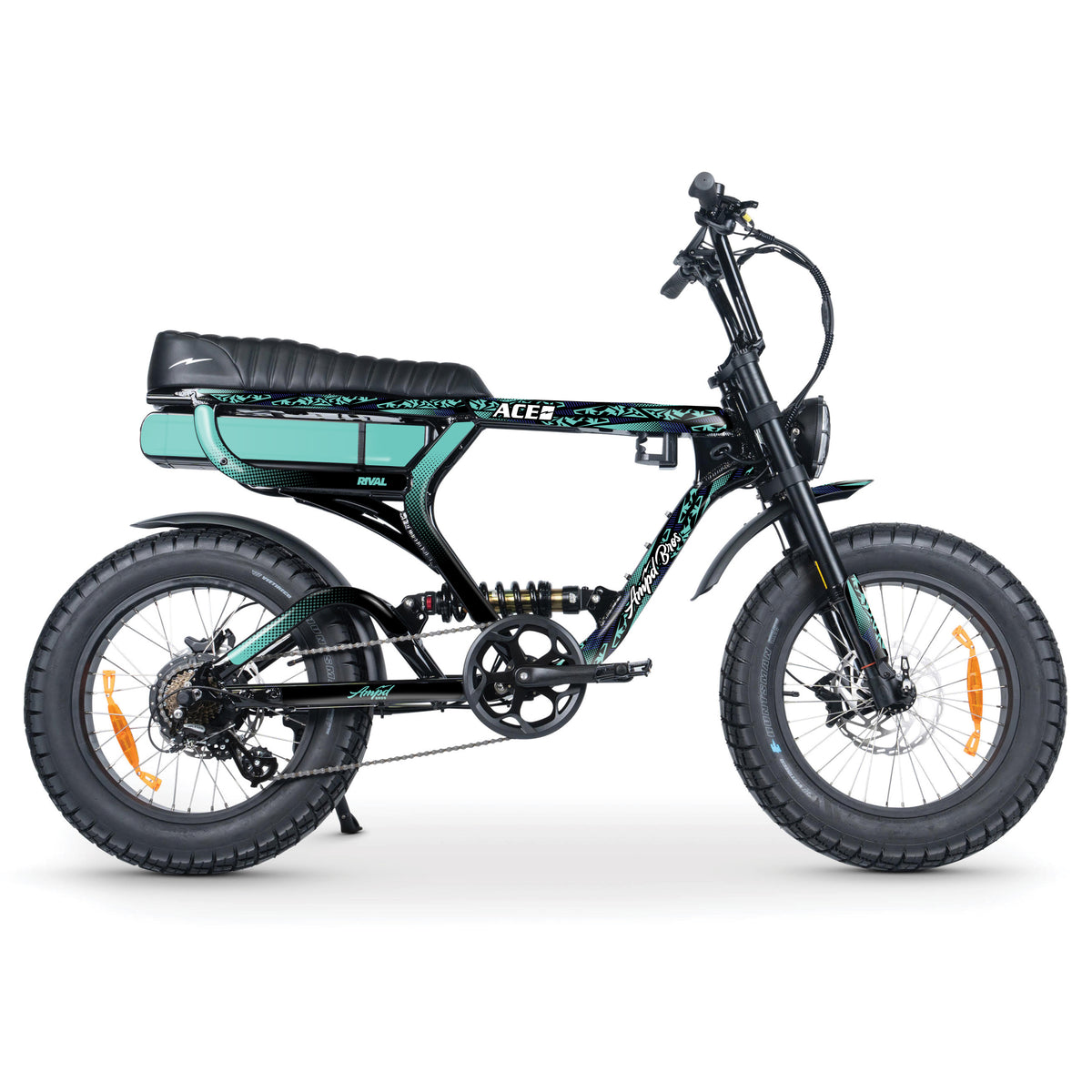ACE Bike Tiki Sticker Kits – Custom E-Bike Graphics by Rival Ink – Ampd ...