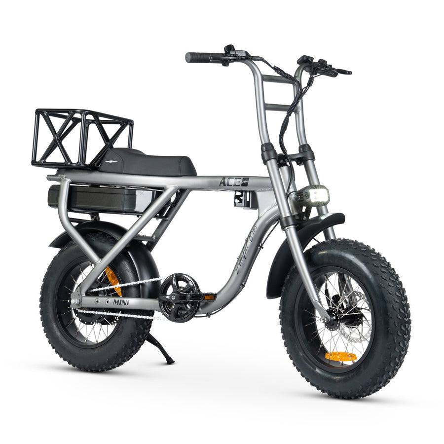 ACE-X Mini 16" Fat Tyre Retro Cruiser Electric Bike – Ampd Bros ...