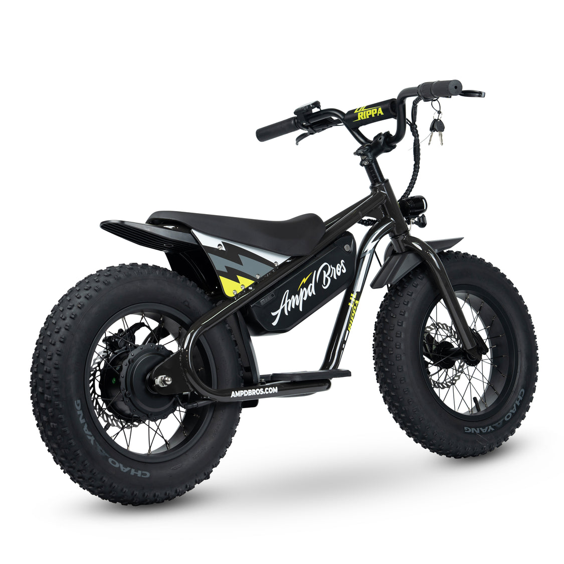 Lil Rippa 16" Kids Fat Tyre Electric Balance Bike – Ampd Bros Electric ...