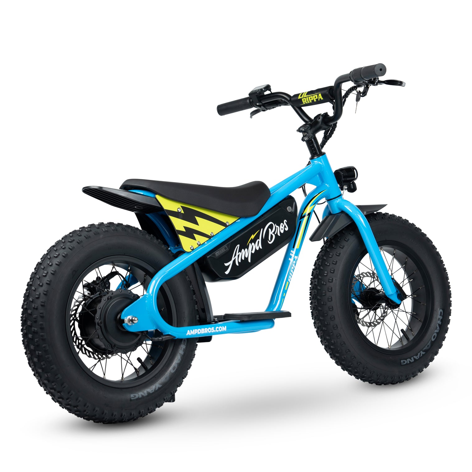 Lil Rippa 16" Kids Fat Tyre Electric Balance Bike – Ampd Bros Electric ...