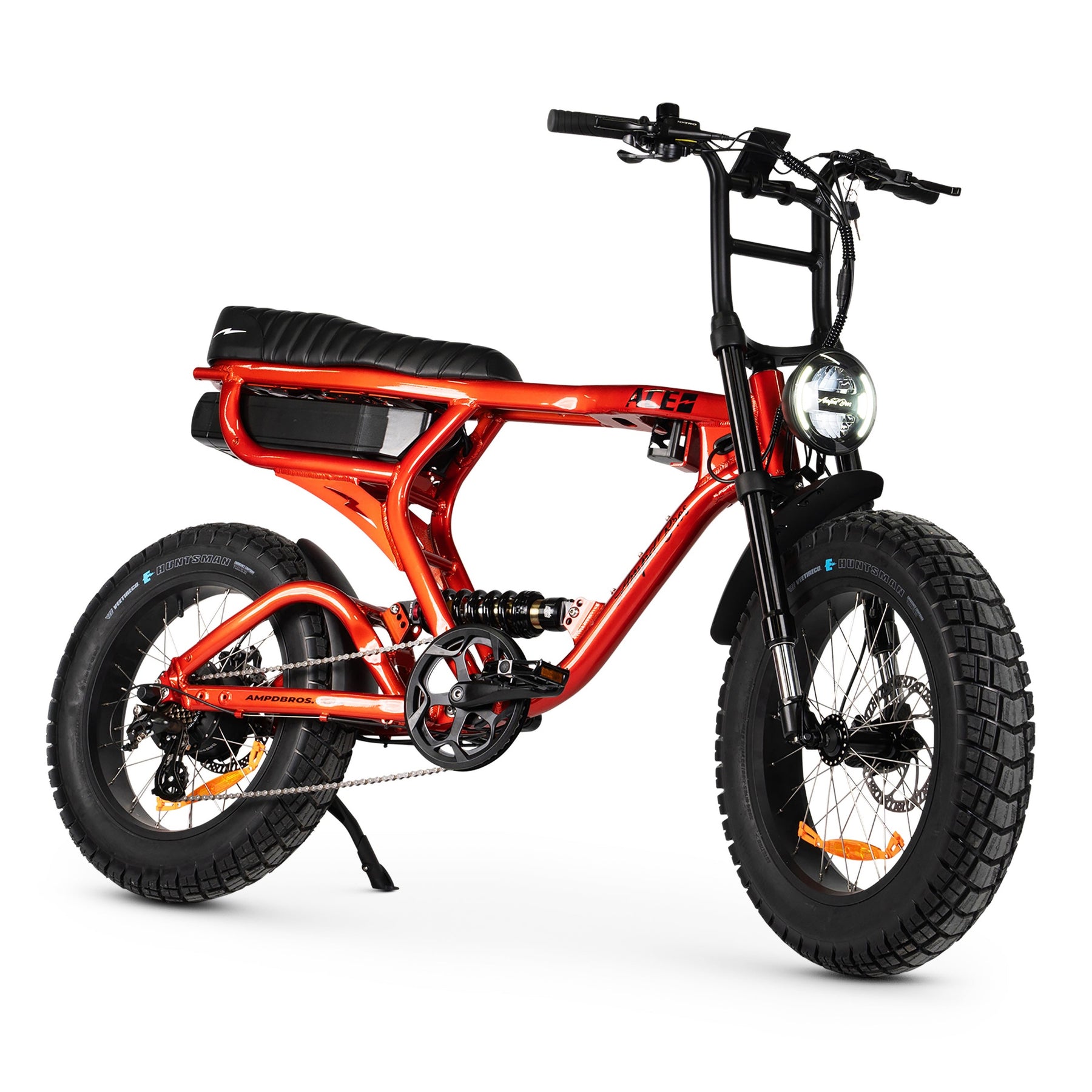 ACE-X PRO 1,000W Dual Suspension Fat Tyre Electric Bike – Ampd Brothers ...