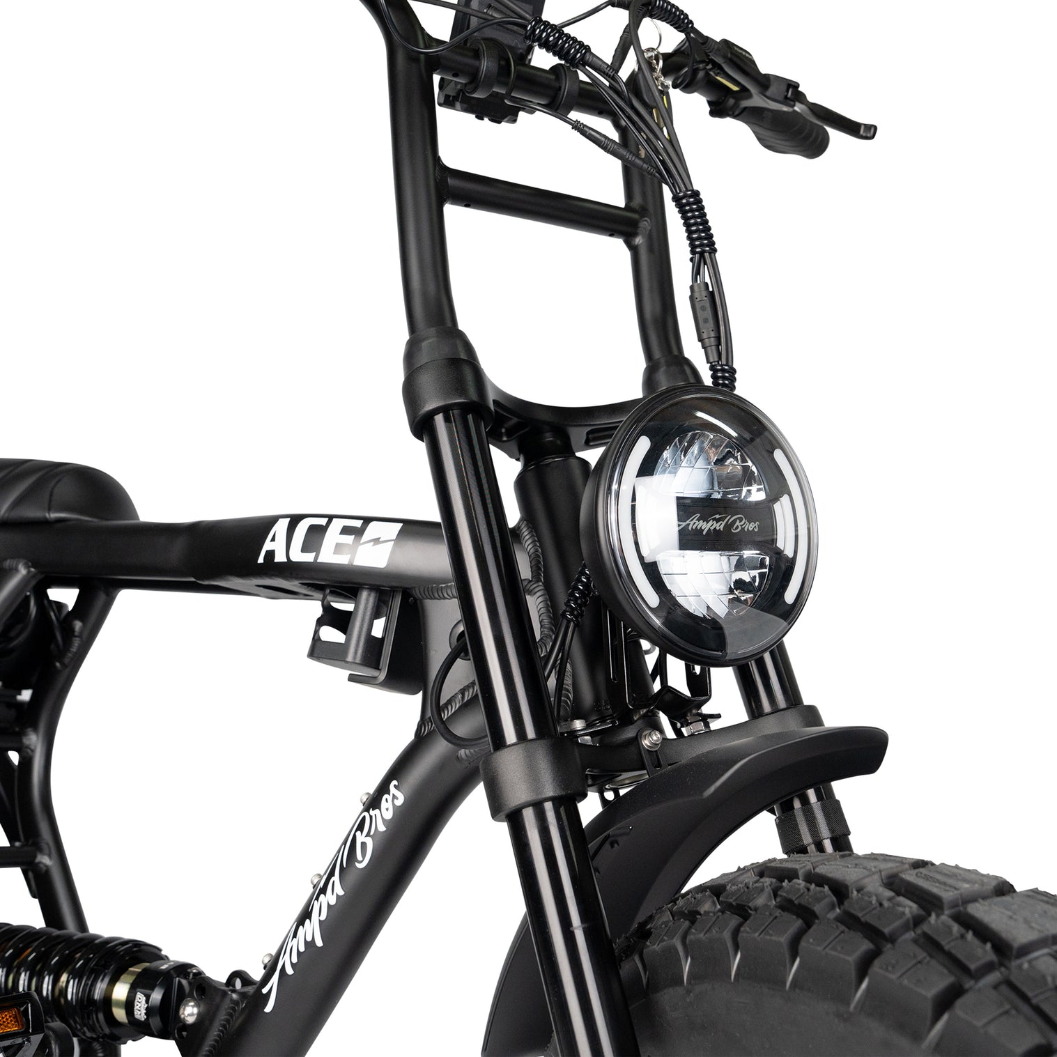 ACE-X PRO 1,000W Fat Boy Tyre Electric Bike – Ampd Bros Electric Bikes
