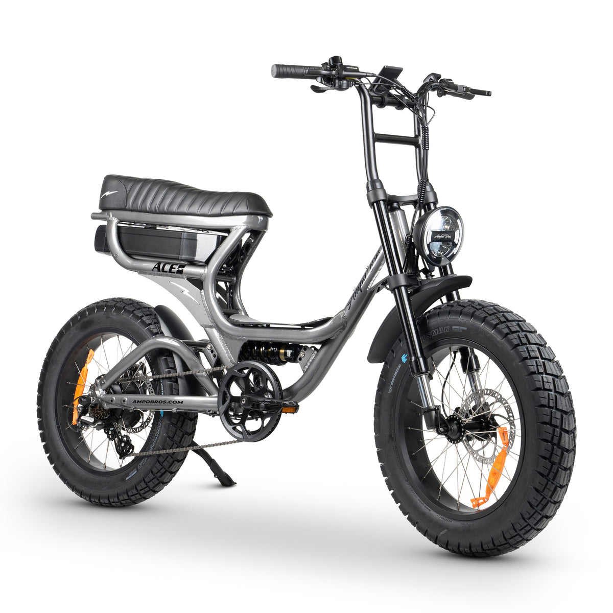 ACE-S PRO 1,000W Fat Boy Tyre Electric Bike – Ampd Brothers Electric