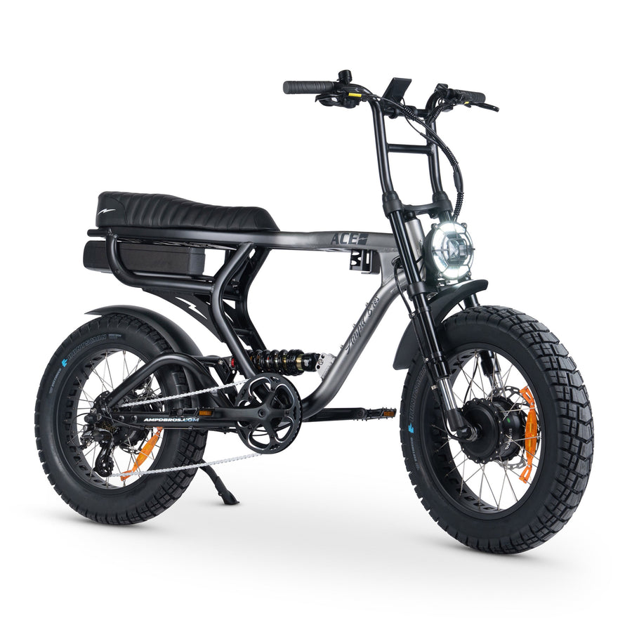 ACE-X Demon Dual Suspension Dual Motor Fat Tyre Boy Electric Bike ...