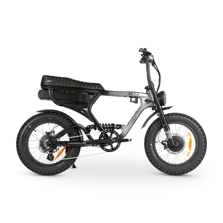 ACE-X Demon Dual Suspension Dual Motor Fat Tyre Boy Electric Bike ...