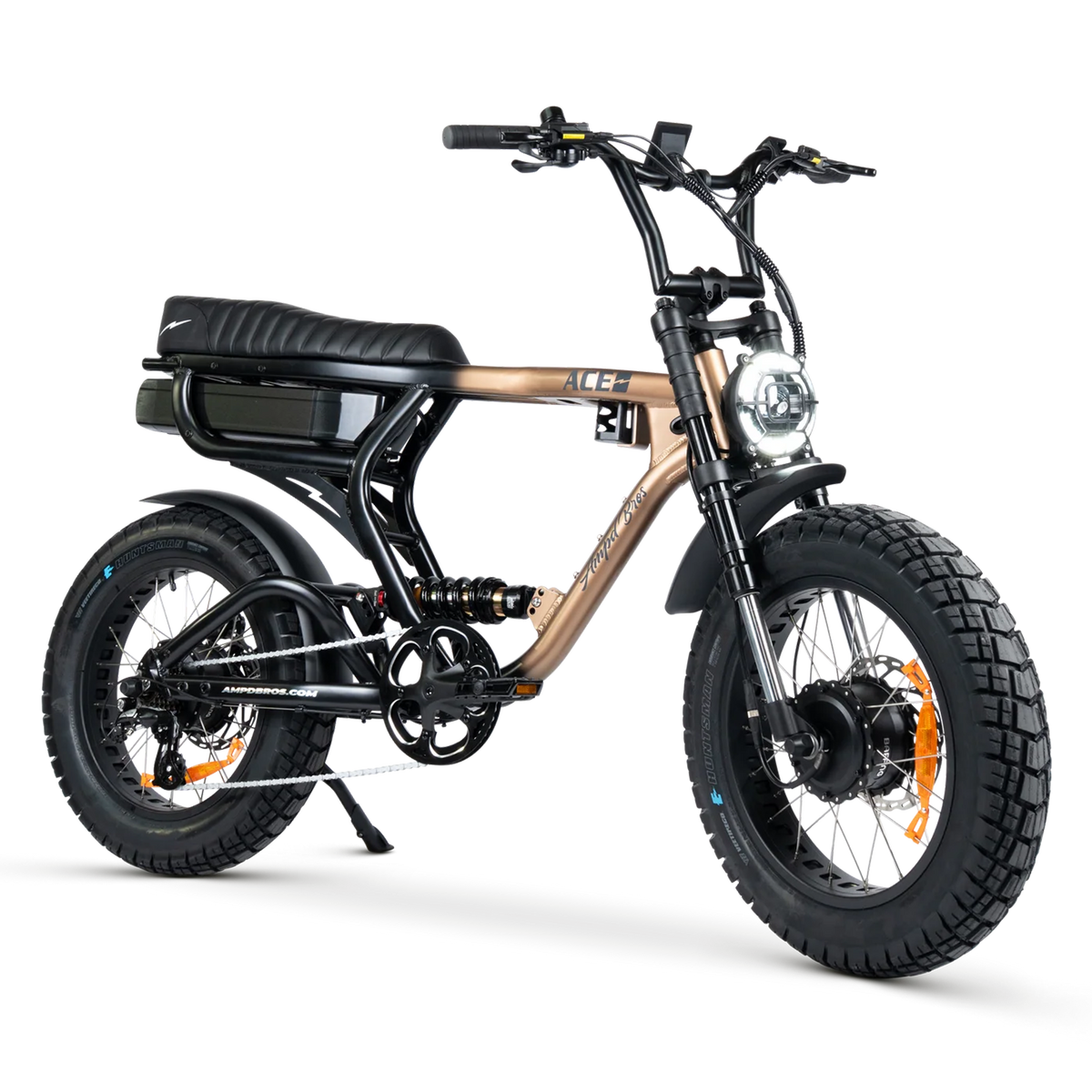 ACE-X Demon Dual Suspension Dual Motor Fat Tyre Boy Electric Bike ...