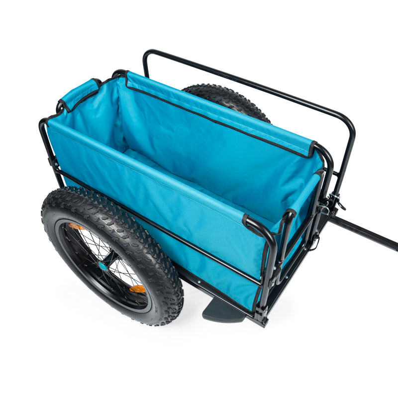 Deluxe Surf Beach Cargo Fat Tyre Bike Trailer – Ampd Bros Electric Bikes