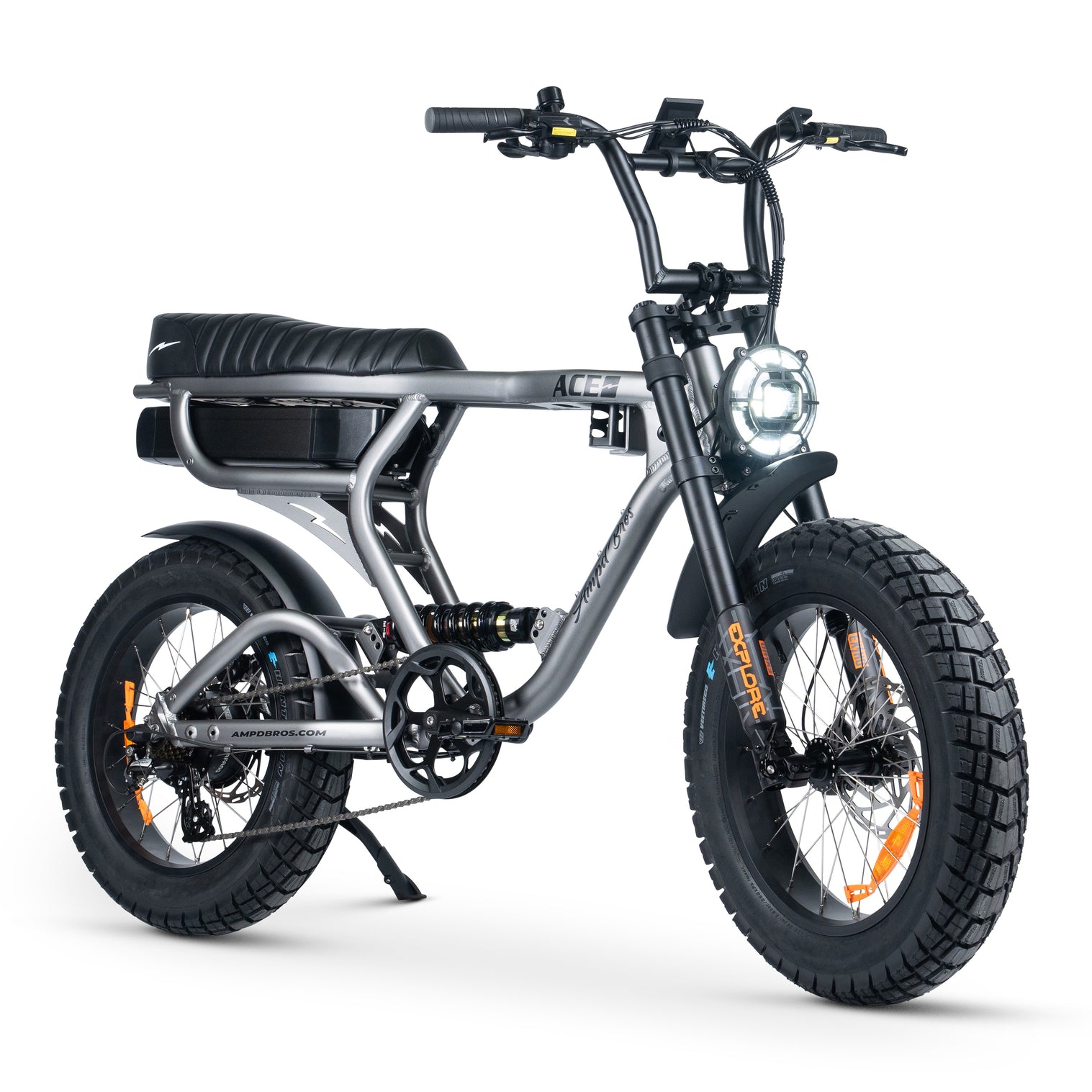 ACE-X PRO 1,000W Fat Boy Tyre Electric Bike – Ampd Bros Electric Bikes