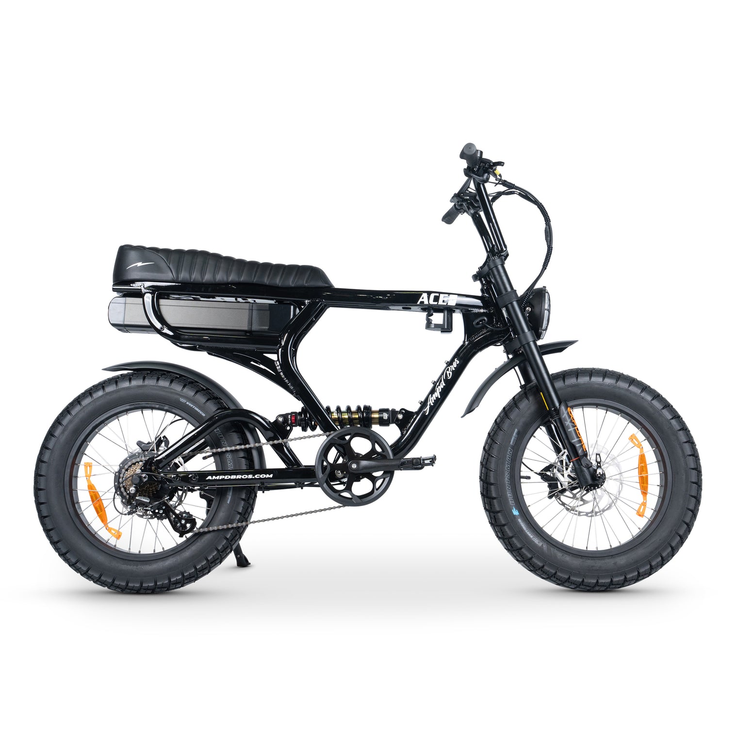 ACE-X PRO 1,000W Fat Boy Tyre Electric Bike – Ampd Bros Electric Bikes