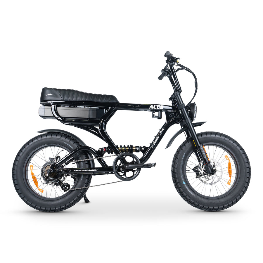 ACE-X PRO Dual Suspension Performance Fat Tyre Electric Bike – Ampd ...