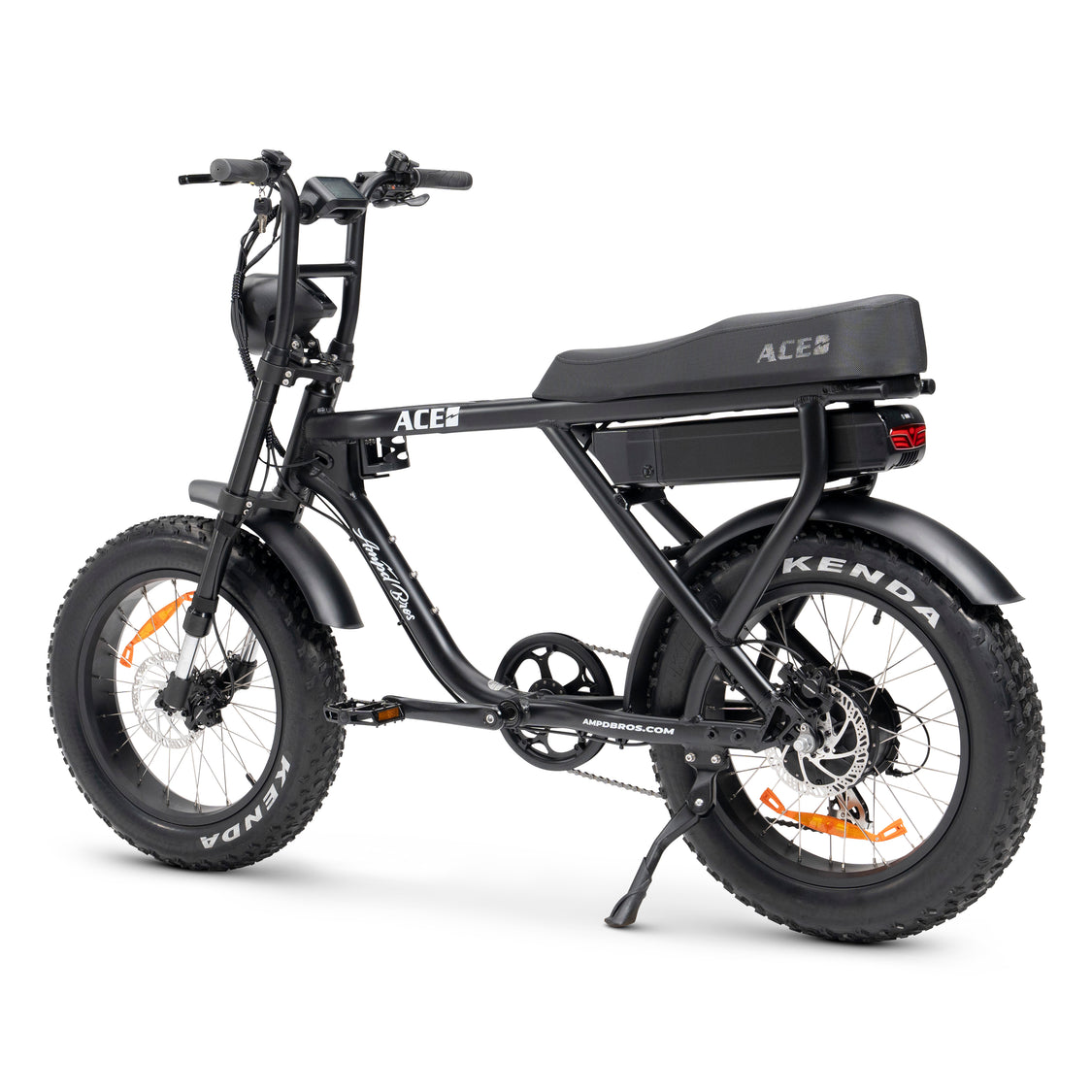ACE-X Plus Fat Tyre 2 Seat Cruiser Electric Bike – Ampd Brothers Electric