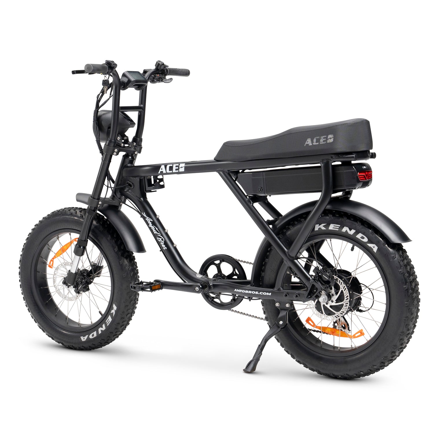 ACE-X Plus Fat Tyre 2 Seat Cruiser Electric Bike – Ampd Brothers Electric