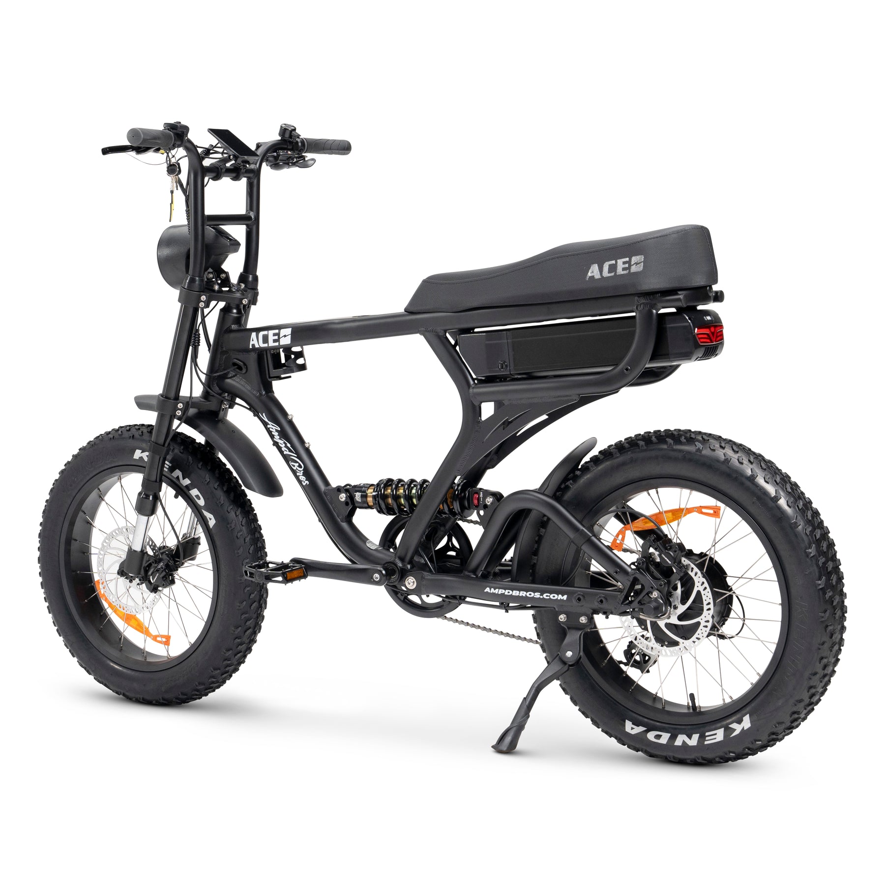 ACE-X PRO 1,000W Dual Suspension Fat Tyre Electric Bike – Ampd Brothers ...