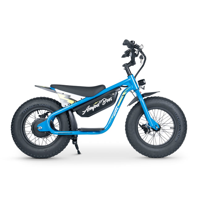 Lil Rippa 16" Kids Fat Tyre Electric Balance Bike – Ampd Bros Electric ...