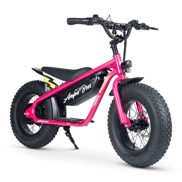 Lil Rippa 16" Kids Fat Tyre Electric Balance Bike – Ampd Bros Electric ...