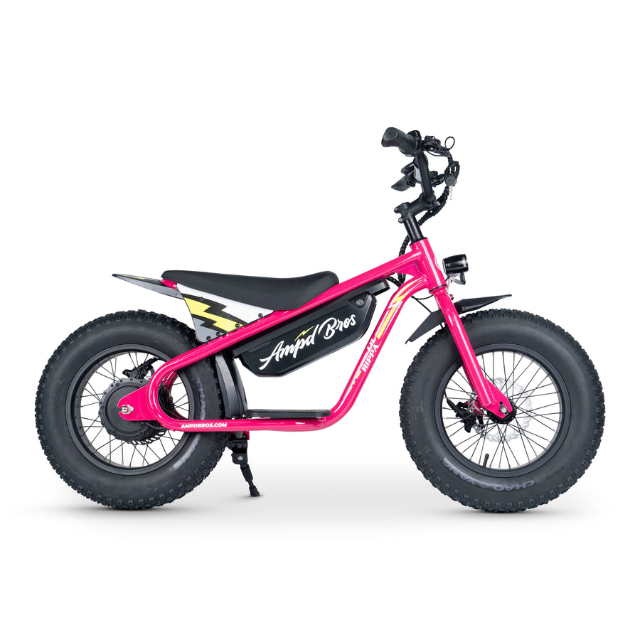 Lil Rippa 16" Kids Fat Tyre Electric Balance Bike – Ampd Bros Electric ...