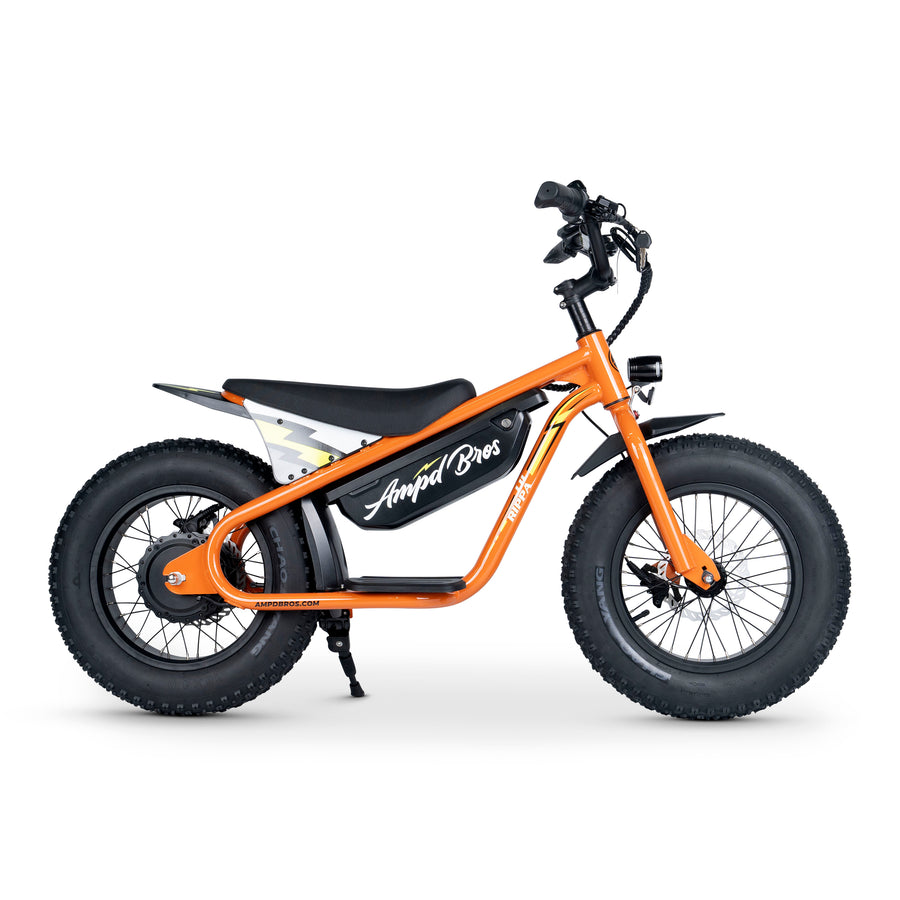 Lil Rippa 16" Kids Fat Tyre Electric Balance Bike – Ampd Bros Electric ...