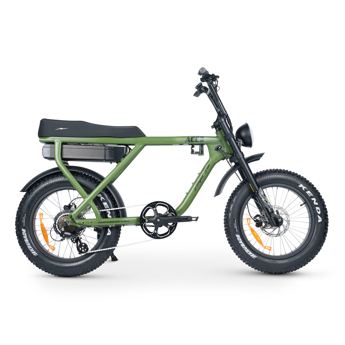 ACE-X Plus Fat Tyre 2 Seat Cruiser Electric Bike – Ampd Bros Electric Bikes