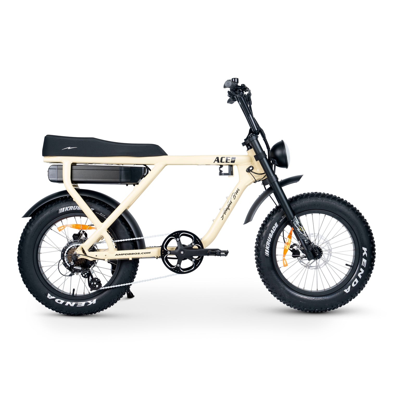 ACE-X Plus Fat Tyre 2 Seat Cruiser Electric Bike – Ampd Bros Electric Bikes