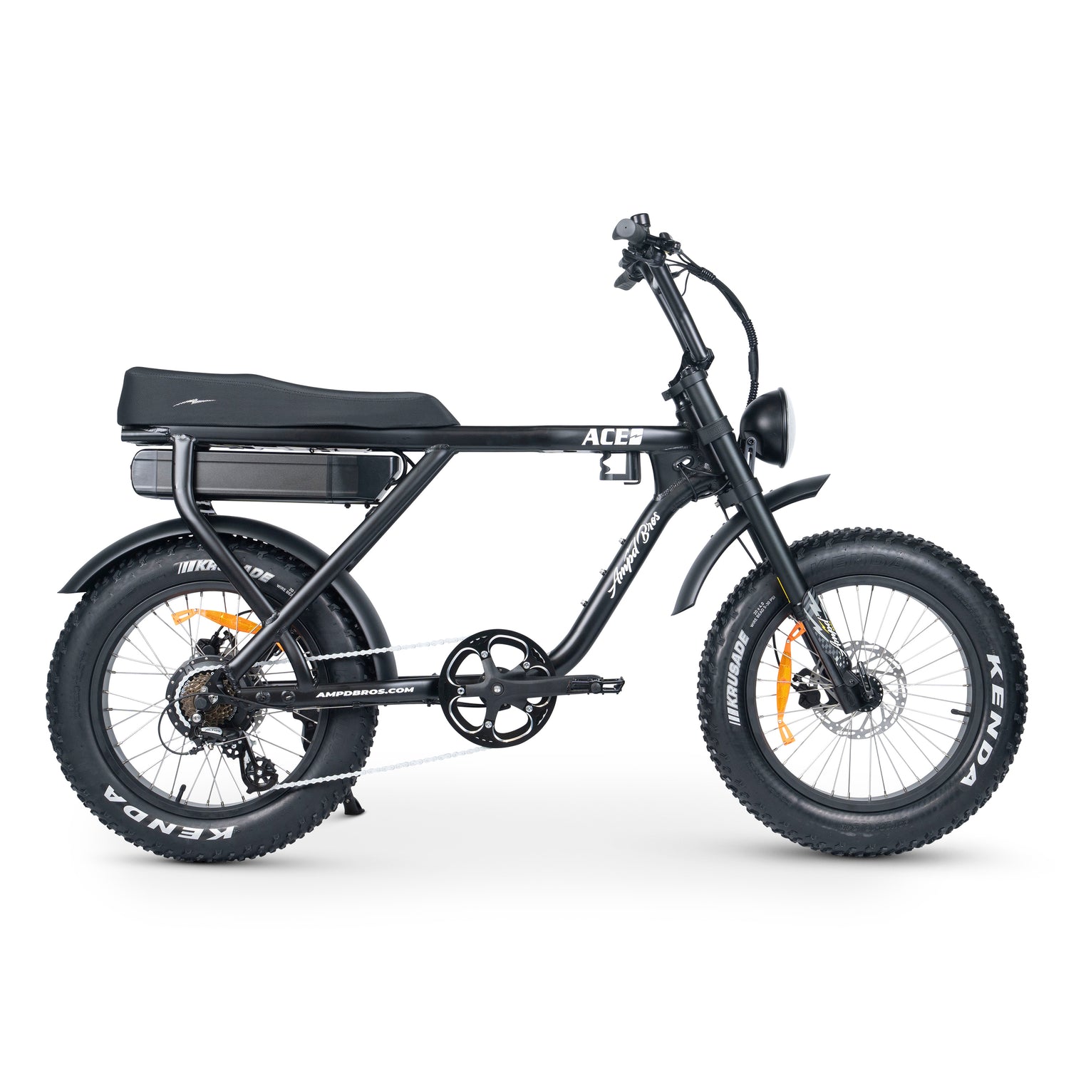 ACE-X Plus Fat Tyre 2 Seat Cruiser Electric Bike – Ampd Bros Electric Bikes