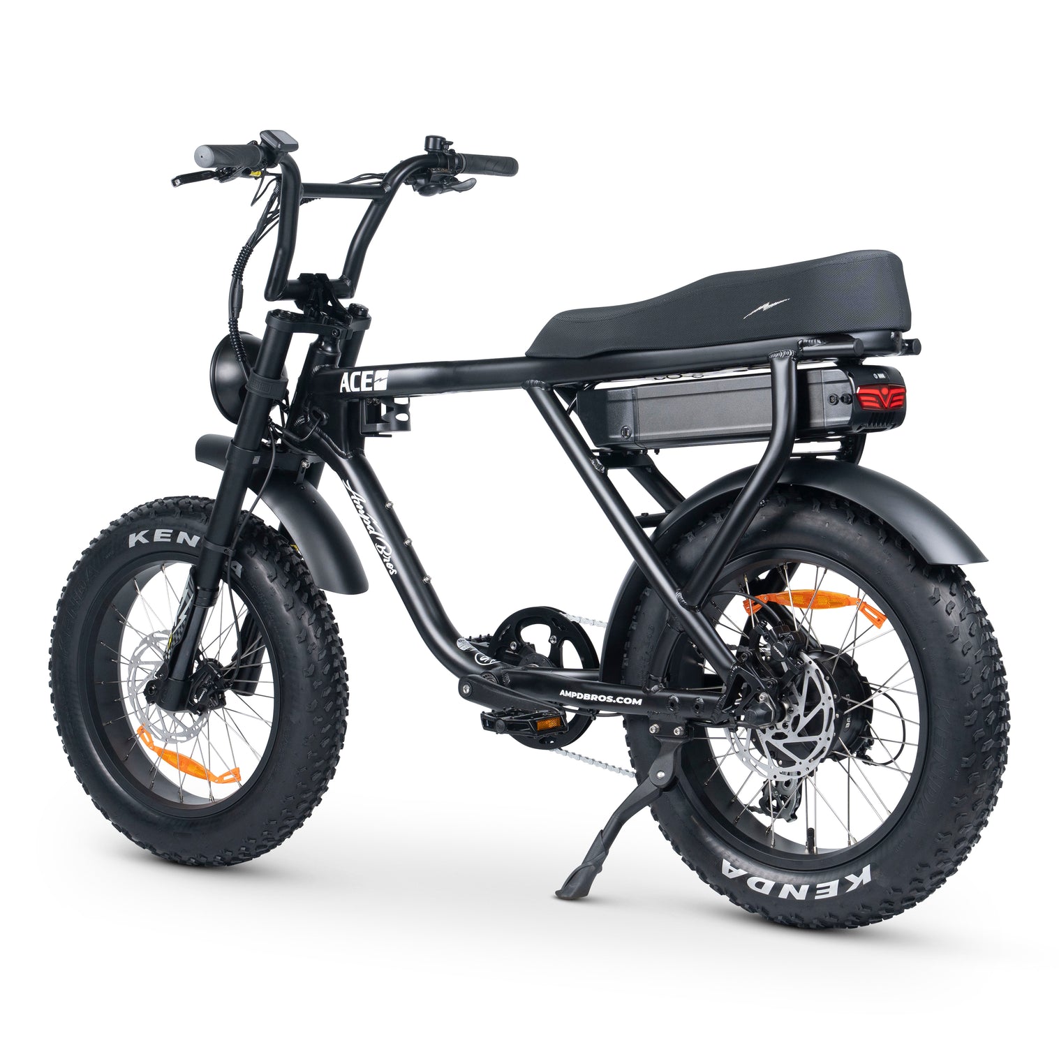 ACE-X Plus Fat Tyre 2 Seat Cruiser Electric Bike – Ampd Bros Electric Bikes