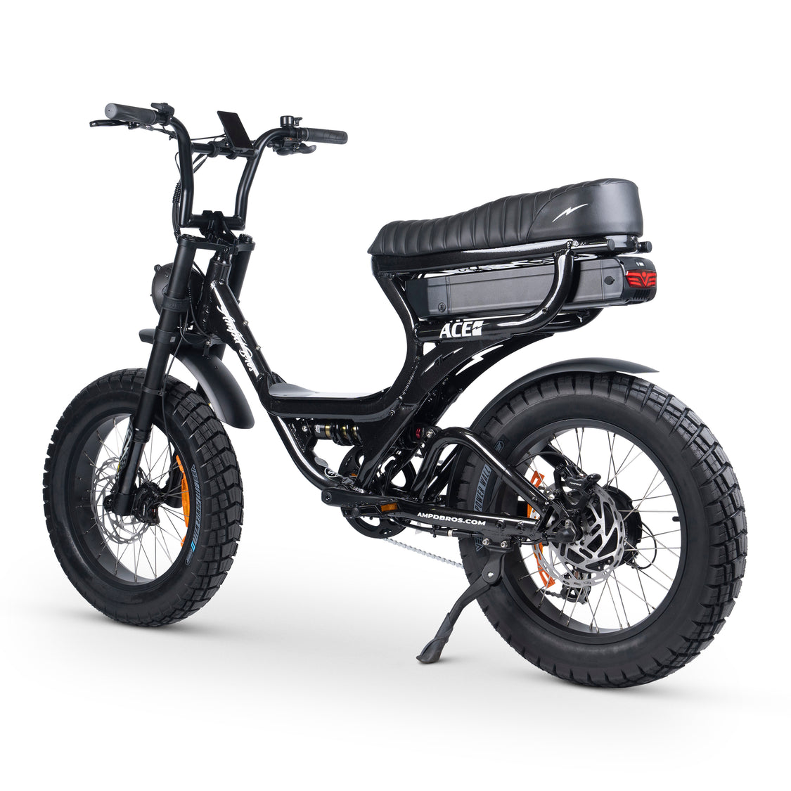ACE-S PRO 1,000W Step Through Fat Tyre Electric Bike – Ampd Bros ...