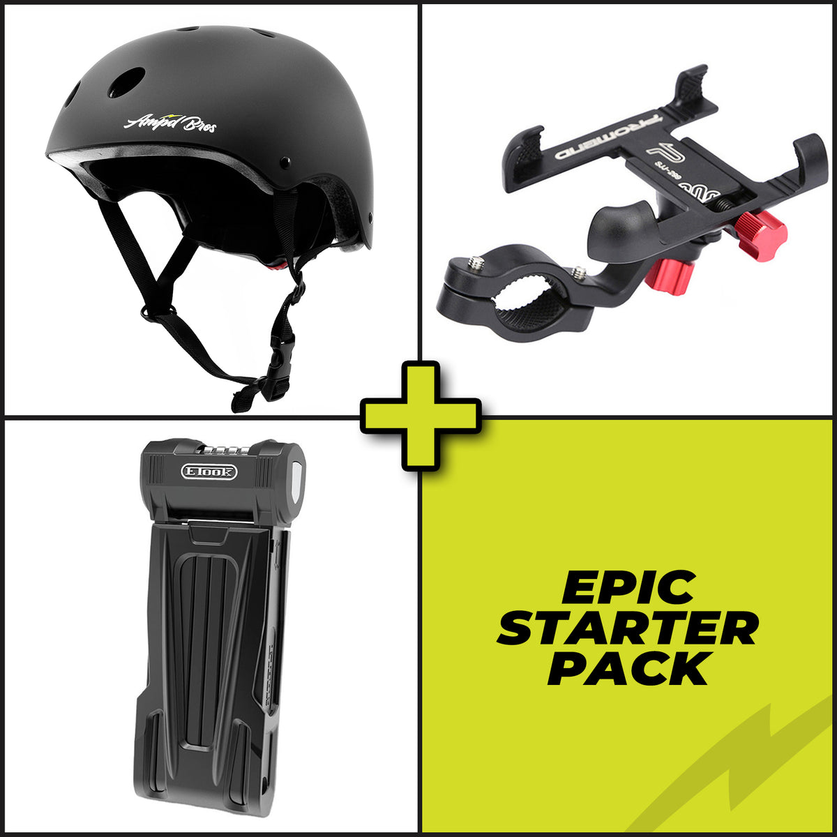 Ampd Bros Epic Starter Pack – Ampd Bros Electric Bikes