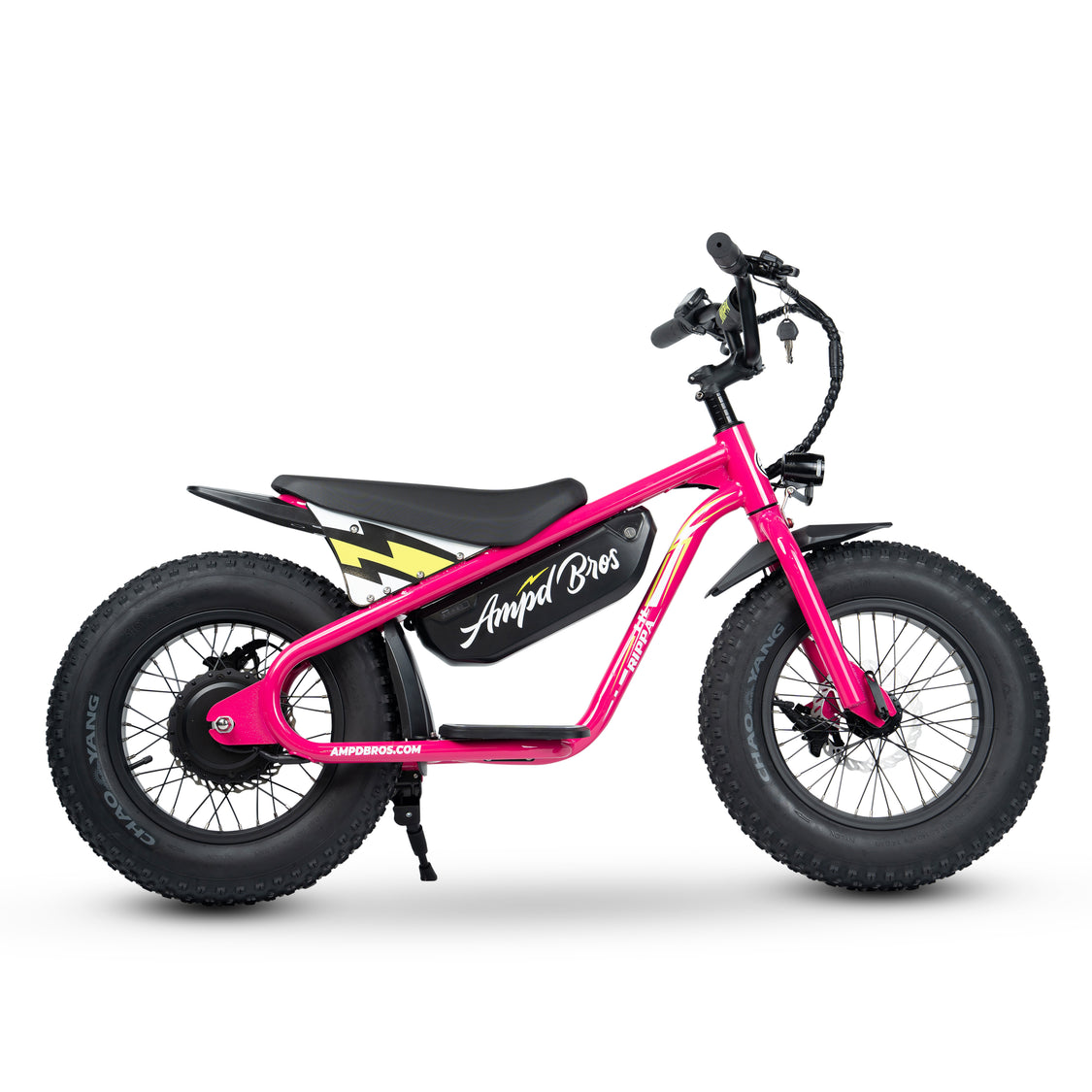 Lil Rippa 16" Kids Fat Tyre Electric Balance Bike – Ampd Bros Electric ...