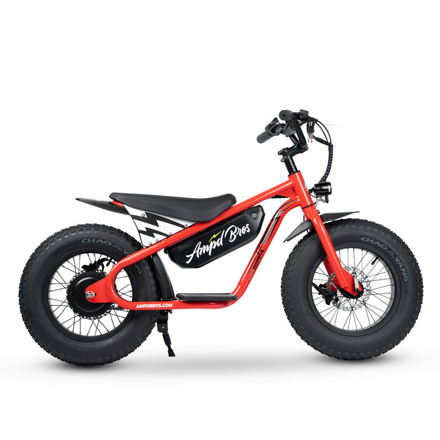 Lil Rippa 16" Kids Fat Tyre Electric Balance Bike – Ampd Bros Electric ...