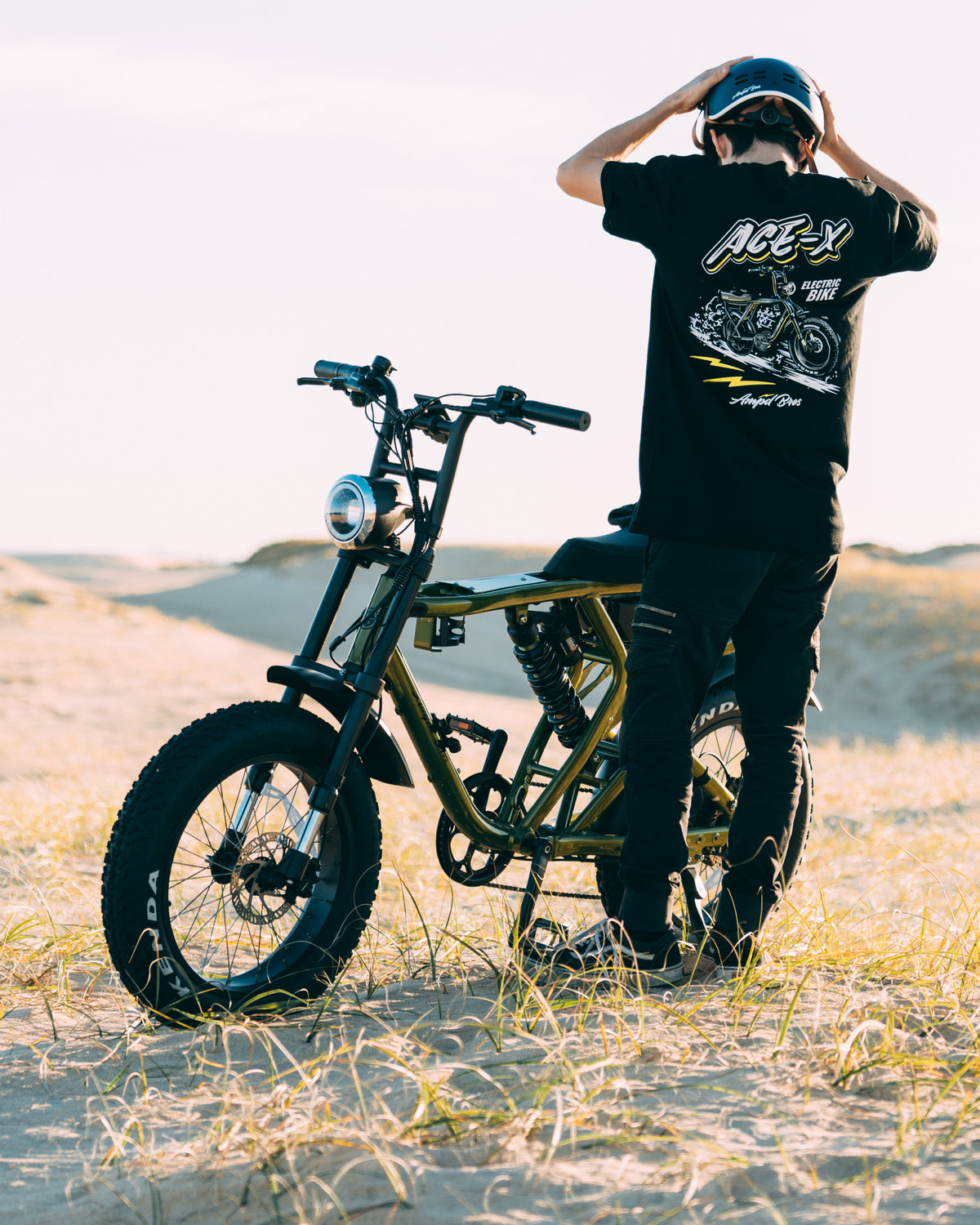 ACE-X PRO 1,000W Dual Suspension Fat Tyre Electric Bike – Ampd Brothers ...