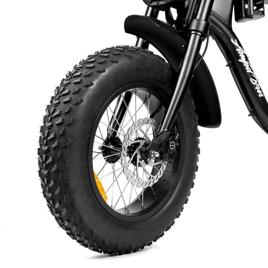 ACE-X Mini 16" Fat Tyre Retro Cruiser Electric Bike – Ampd Bros ...