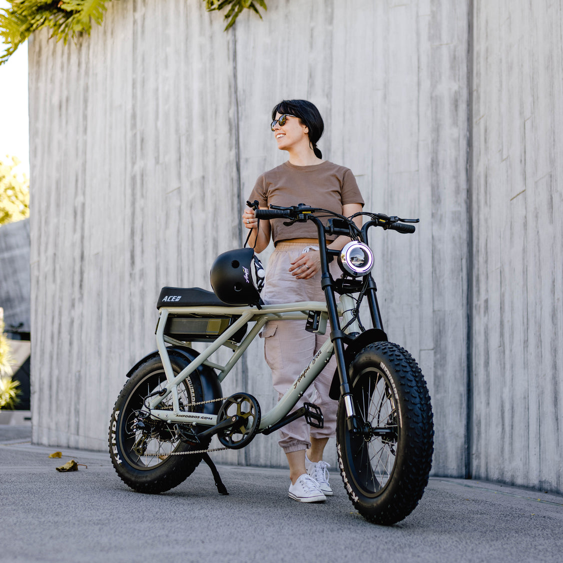 ACE-X Plus Fat Tyre 2 Seat Cruiser Electric Bike – Ampd Bros Electric Bikes