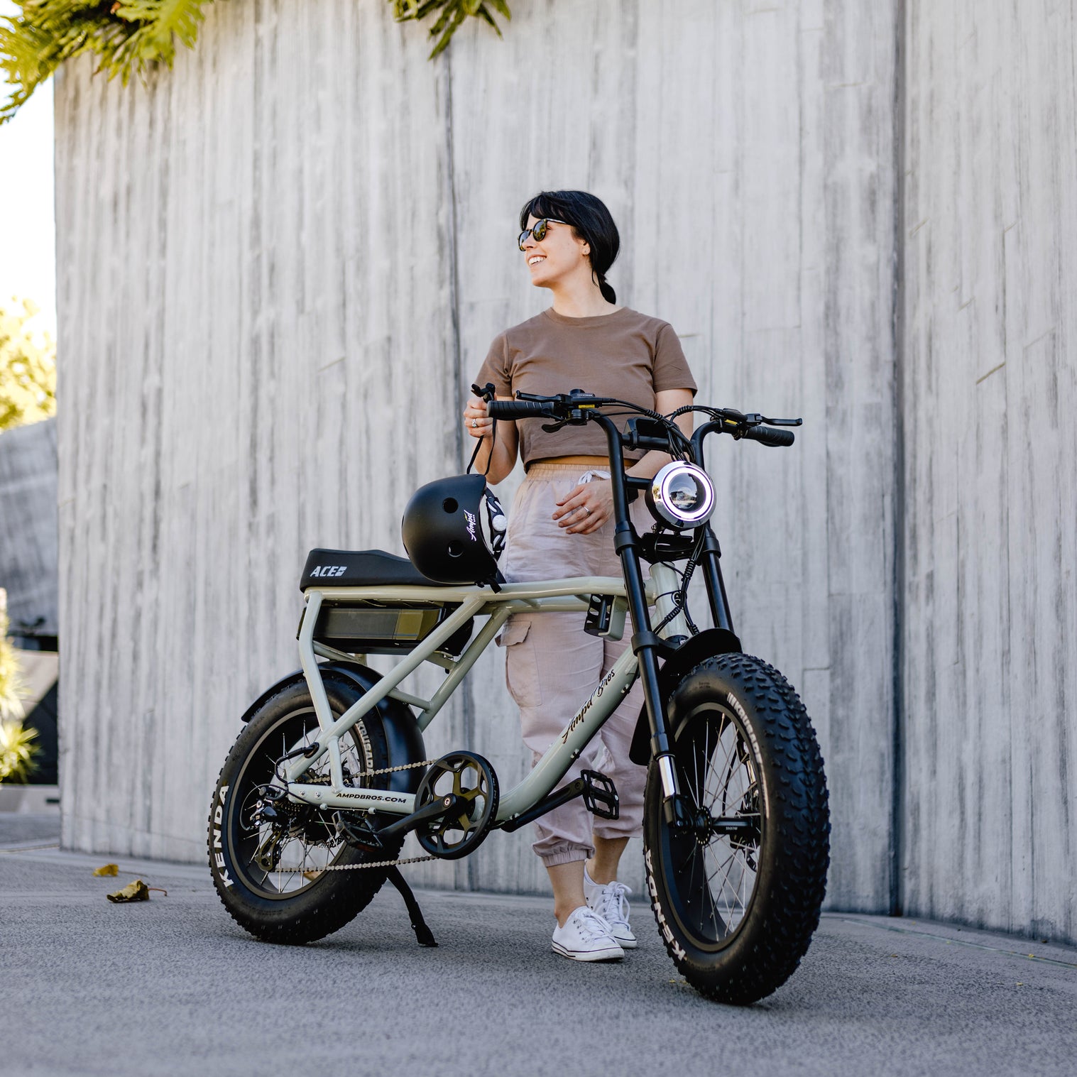 ACE-X Plus Fat Tyre 2 Seat Cruiser Electric Bike – Ampd Bros Electric Bikes